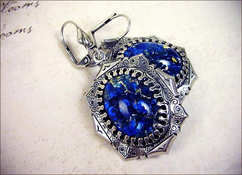 Medieval Earrings - Antiqued SilverRabbitwood & ReasonEarringsInspired ...