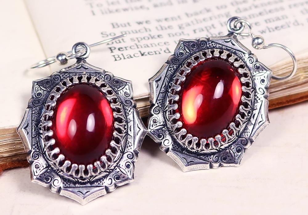 Medieval Earrings - Antiqued SilverRabbitwood & ReasonEarringsInspired ...