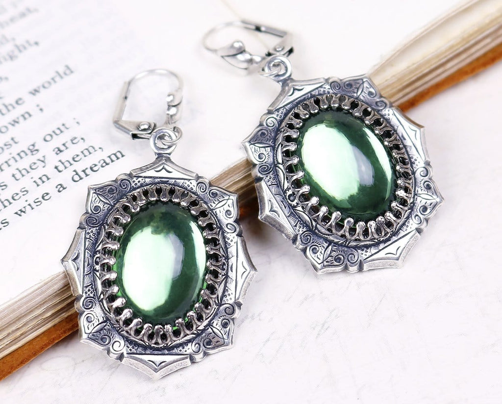 Medieval Earrings - Antiqued SilverRabbitwood & ReasonEarringsInspired ...