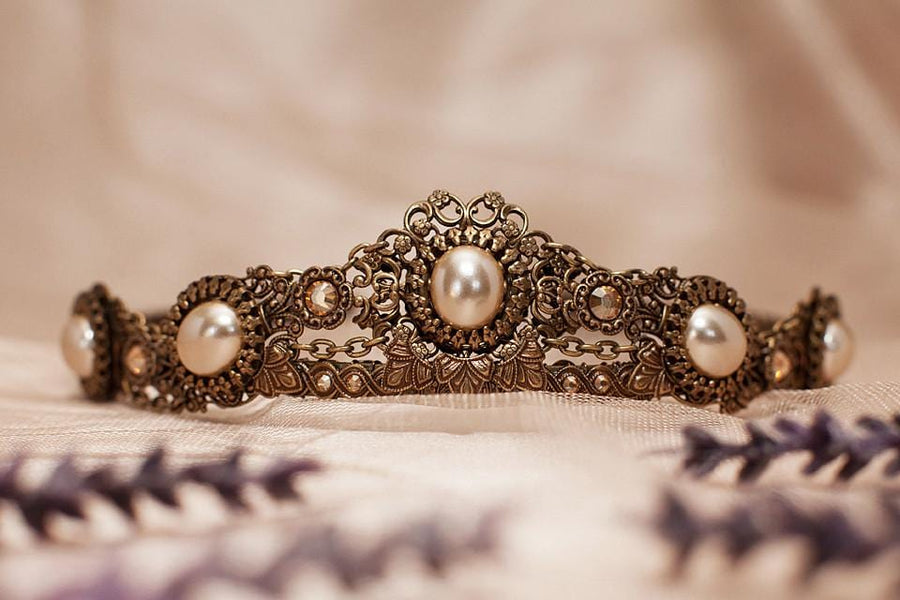 Renaissance Medieval & Victorian Jewelry, Tiaras - Rabbitwood & Reason